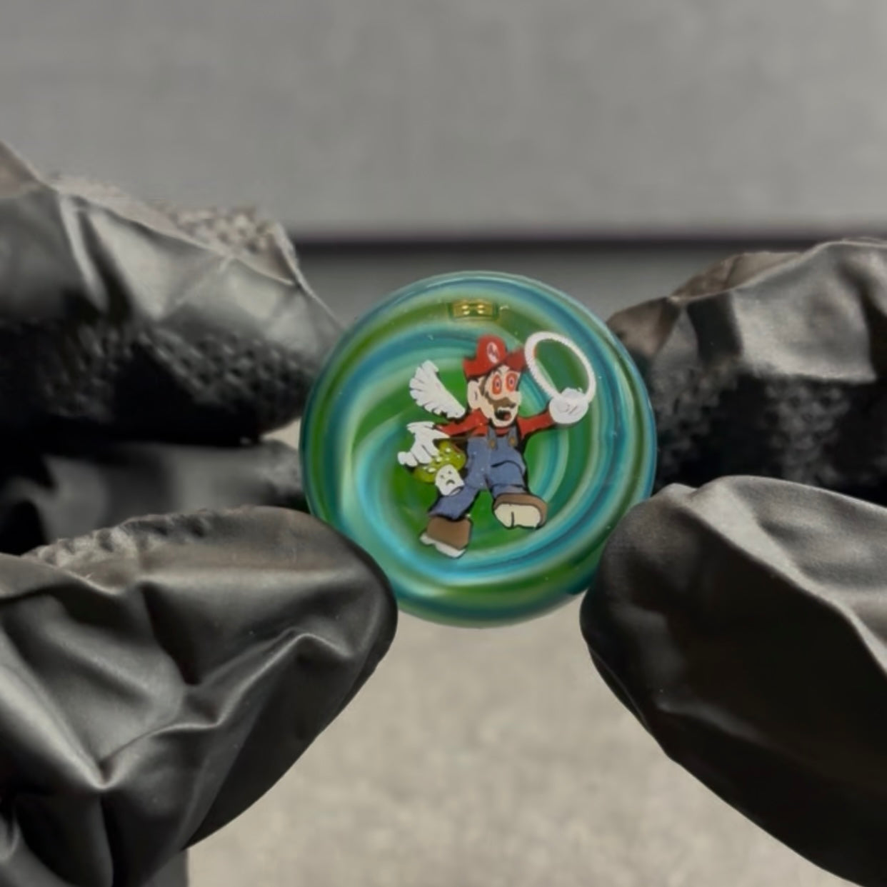 MicrosWorkshop Tripping Mario Slurper Marble 1” #4A – That Glass ...