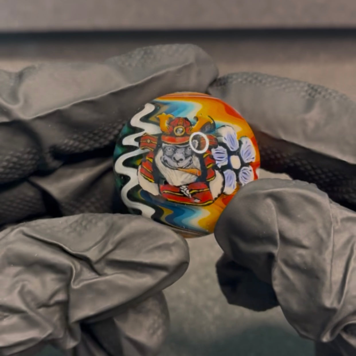 Stephen Boehme Samurai Yeti Marble 1.2 #33 – That Glass Gallery, LLC